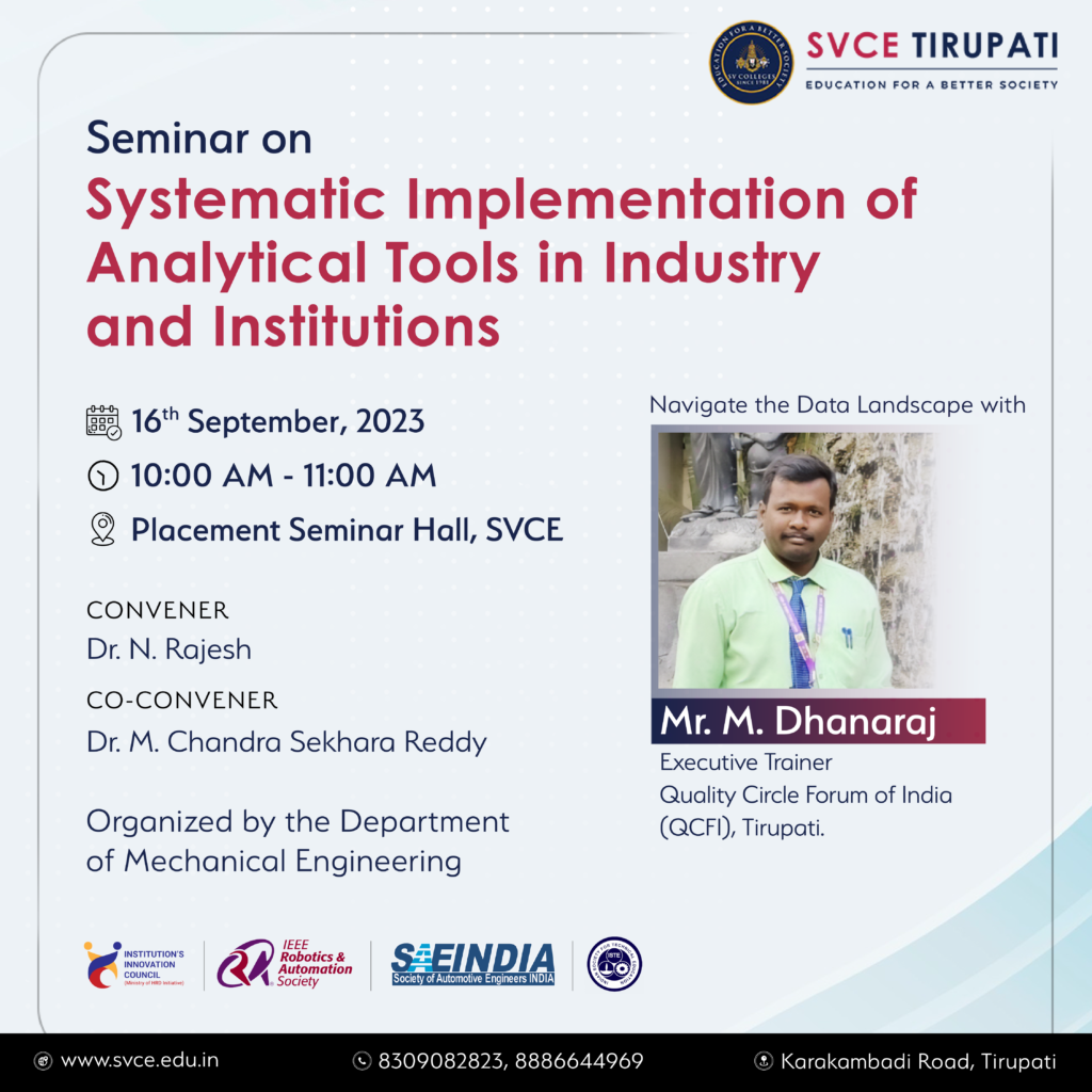 Mechanical Engineering – SVCE